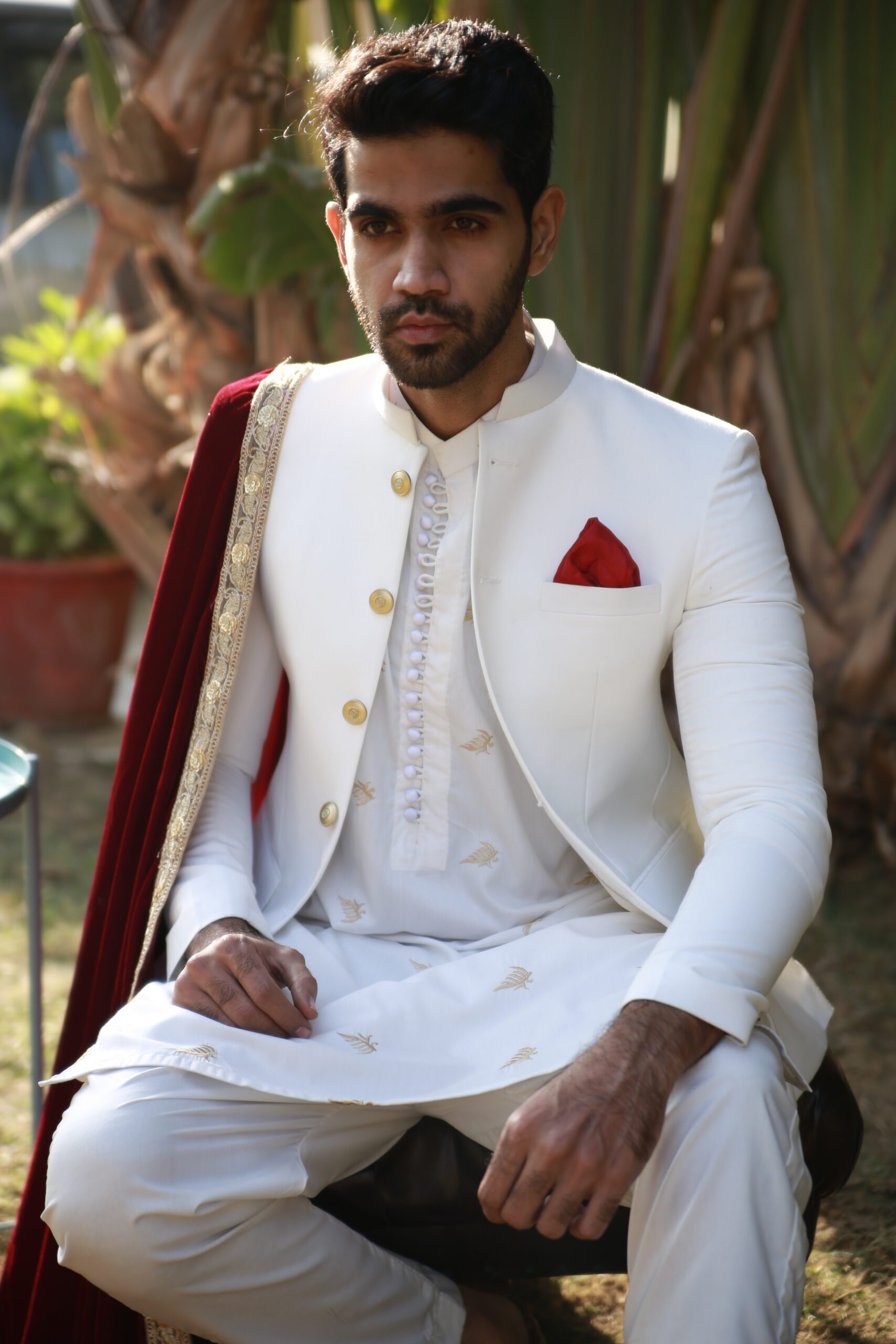 How to Wear a Prince Coat with Different Color Styles?